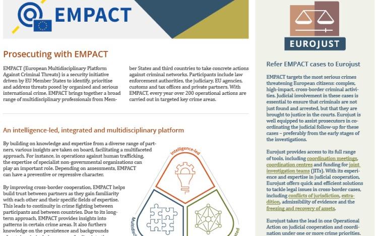 EMPACT leaflet | Eurojust | European Union Agency for Criminal Justice ...