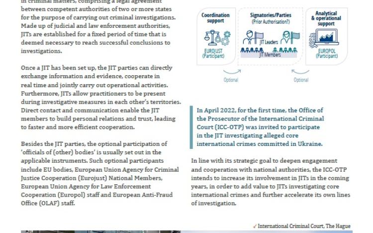Involvement of the Office of the Prosecutor of the International ...