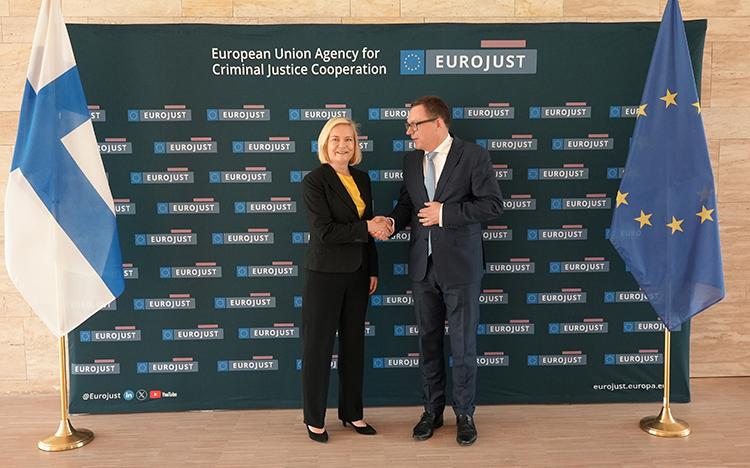 Ms Mari Rantanen, Minister of the Interior of Finland | Eurojust ...