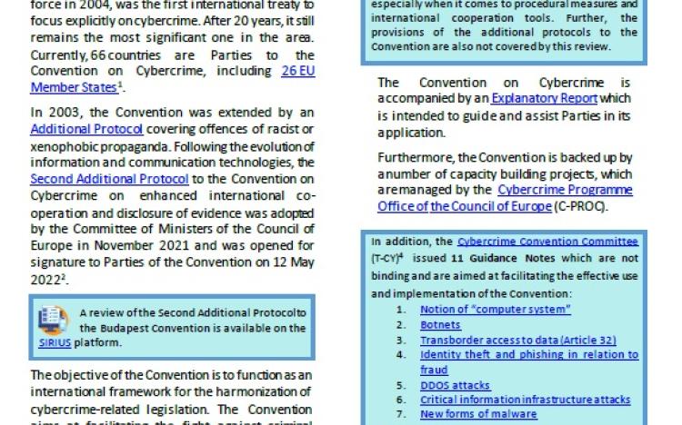 The Budapest Convention on Cybercrime and Cross-Border Access to ...