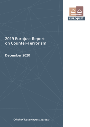 2019 Eurojust Report on Counter-Terrorism | Eurojust | European Union ...