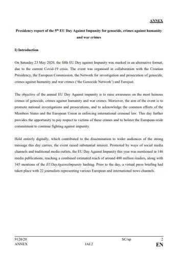 Examples Of Impunity