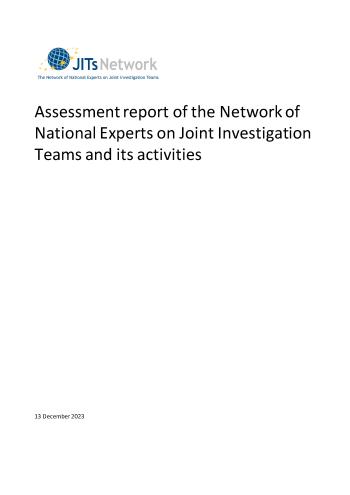 Assessment report of the Network of National Experts on Joint ...